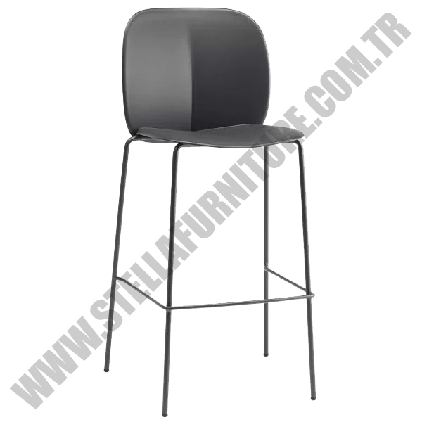 MENTHA BAR SANDALYE SİYAH