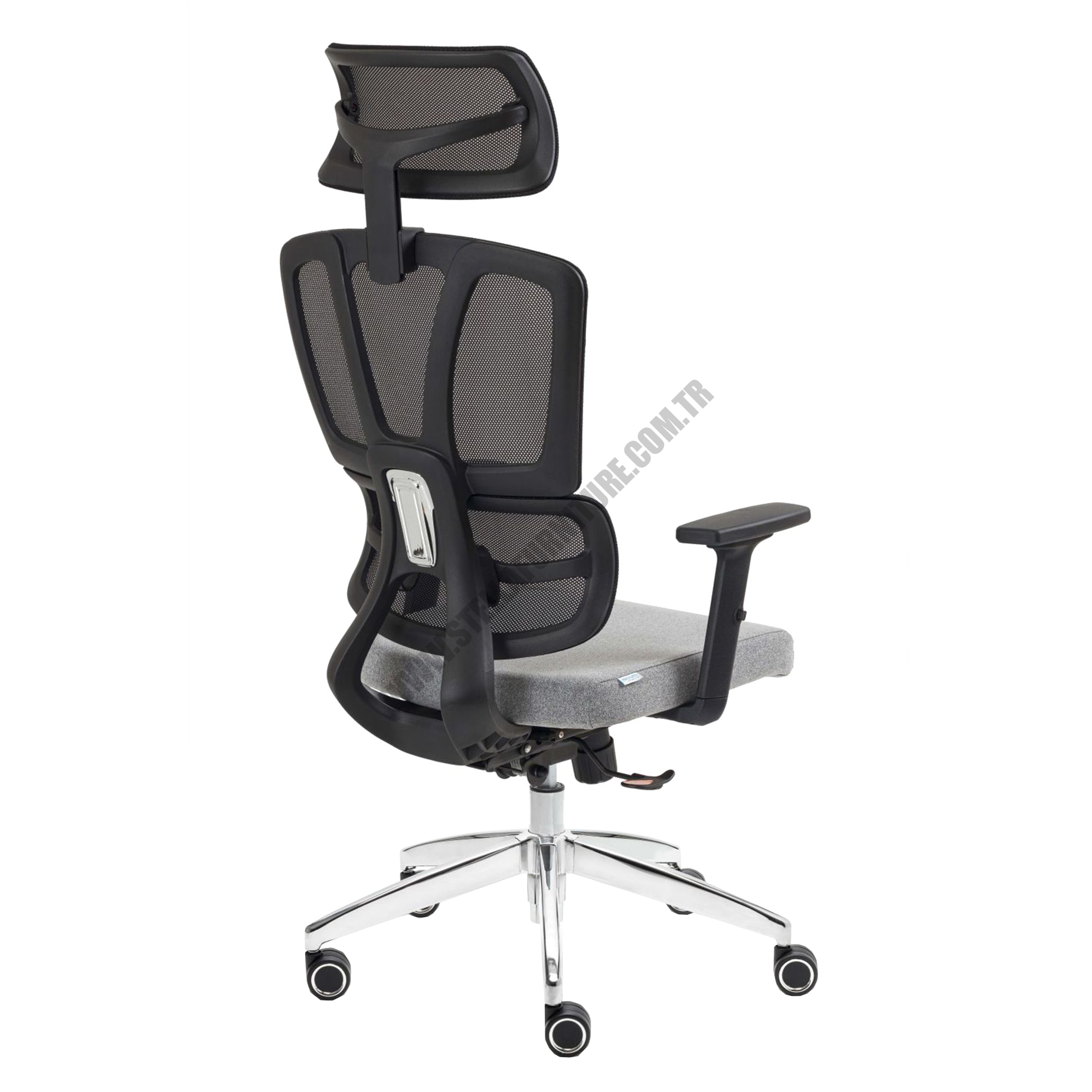 GENT BEYAZ FİLELİ KOLTUK YILDIZ AYAK TEKERLEKLİ | Sandalye Gurusu